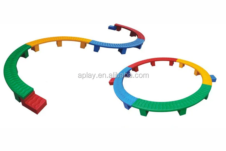 Kindergarten Kids Outside Ground Sport Body Balance Plastic Single ...