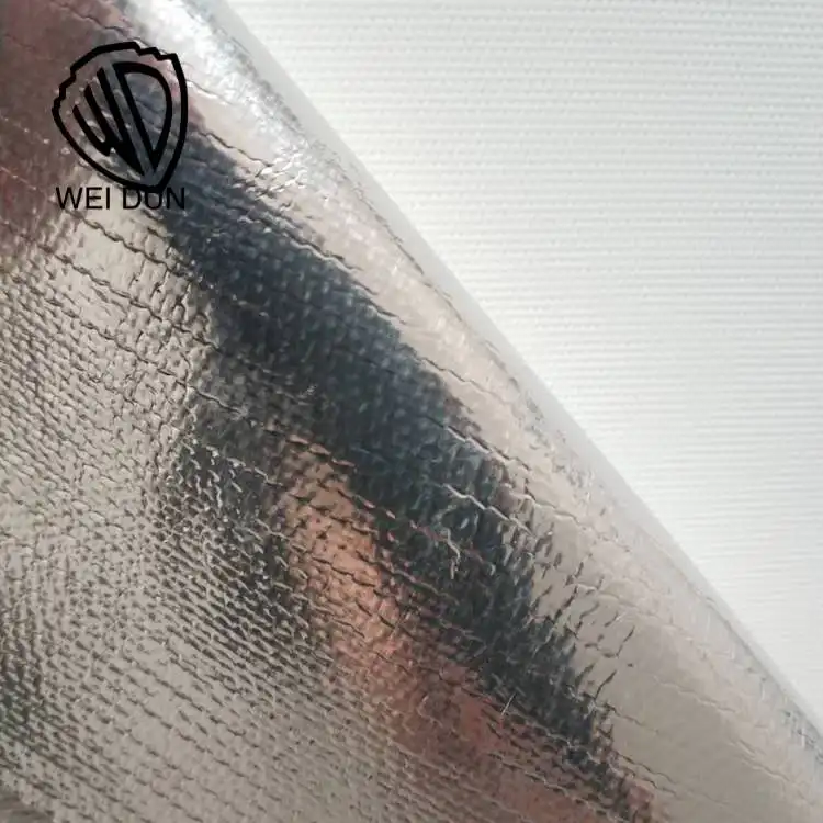 Laminated Aluminum Foil Coated Glass Fiber Fiberglass Cloth