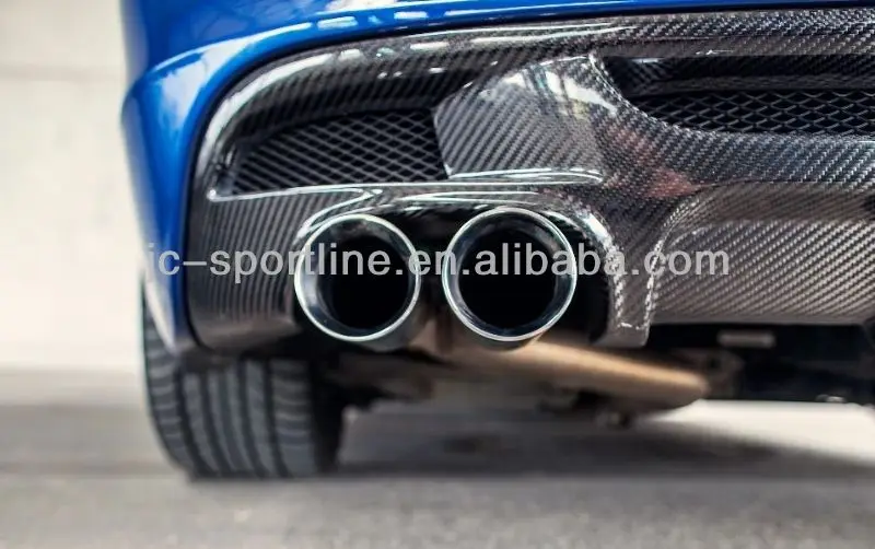 BMW E82 Carbon Fiber Rear Bumper Diffuser for 135i M Tech
