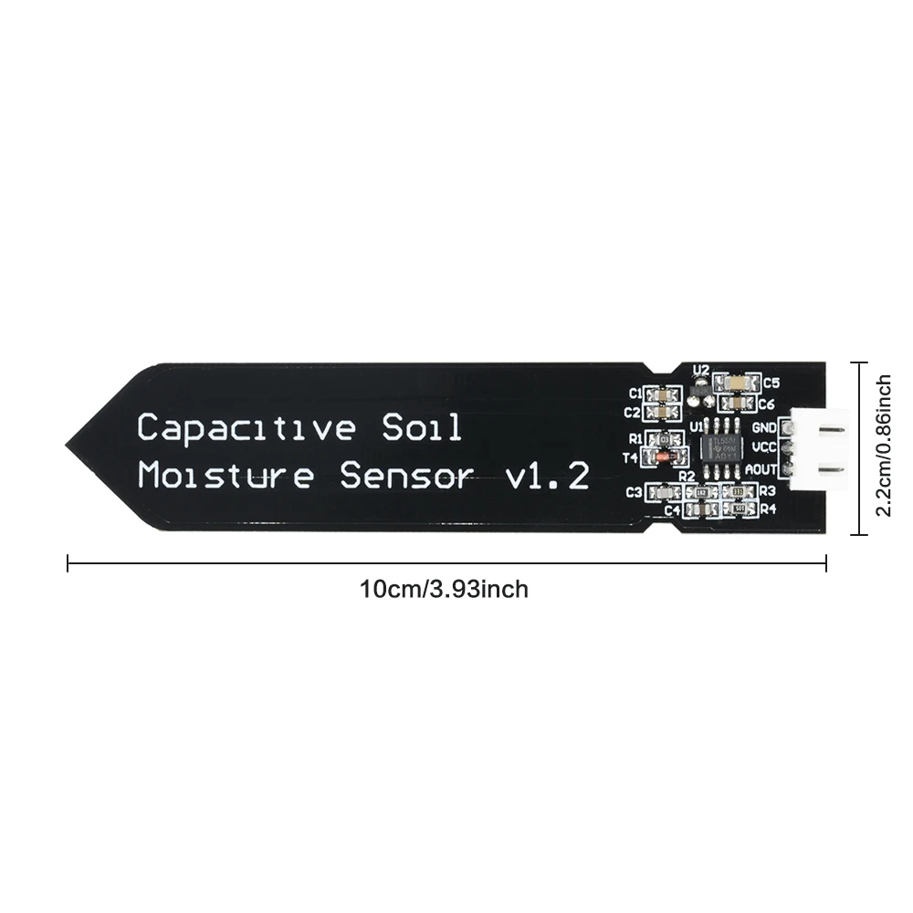 Analog Capacitive Soil Moisture Sensor V1.2 - 3.3~5.5V