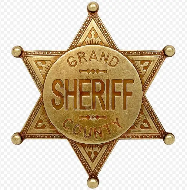 Personalized Wholesale Custom Sheriff Pin Badge - Buy Pin Badge,Custom ...