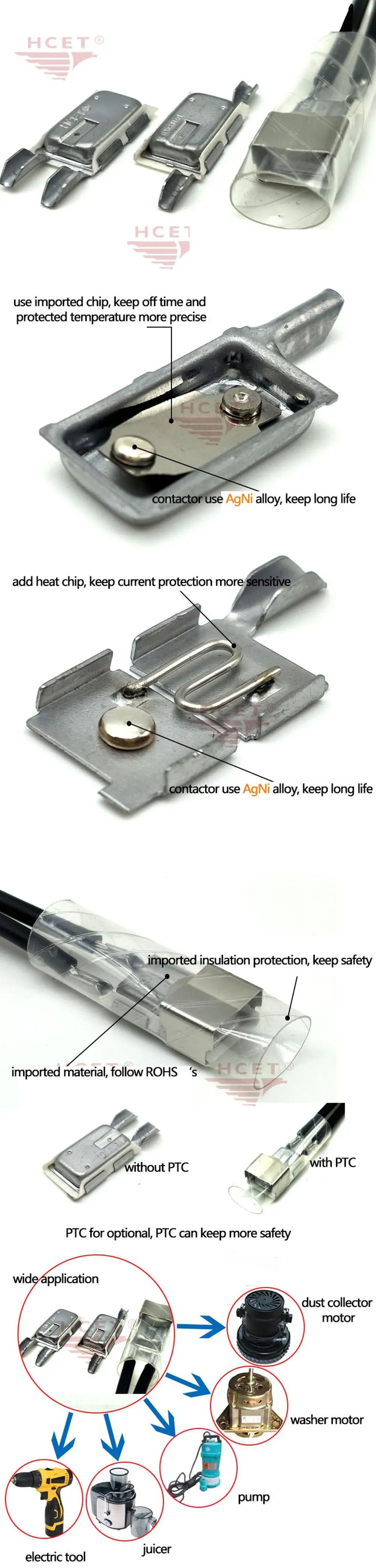 3mp Motor Thermal Electronic Protector - Buy Motor Thermal Protector ...