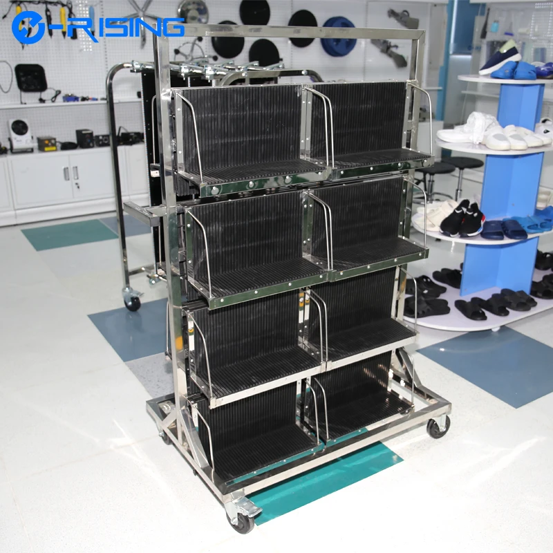 Hanging Basket Esd Pcb Storage Trolley Smt Pcb Storage Cart - Buy Pcb ...