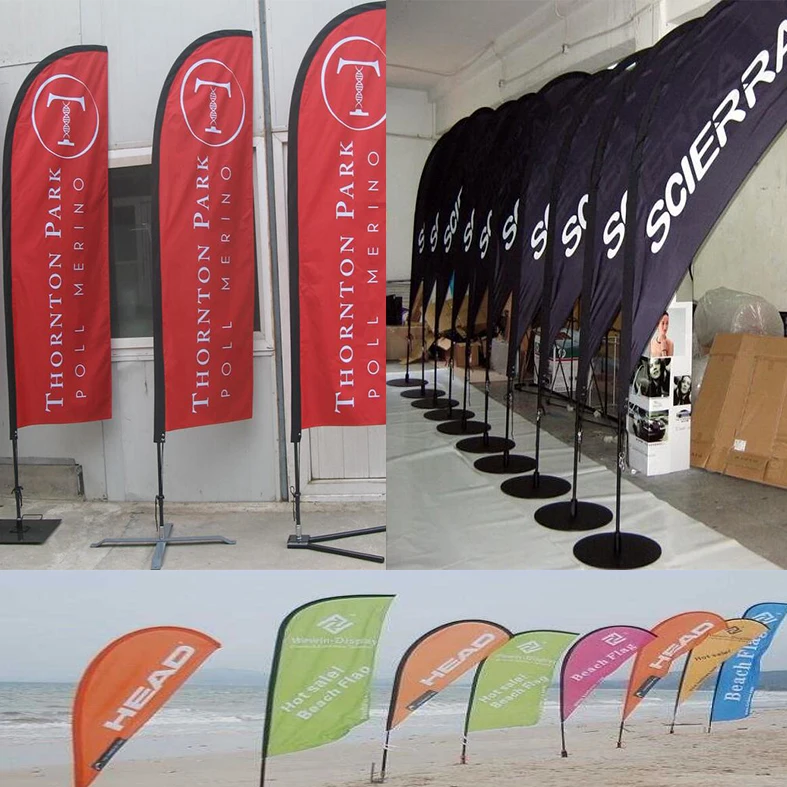 Custom High Wind Flags Banner For Advertising - Buy Wind Flags,Wind ...