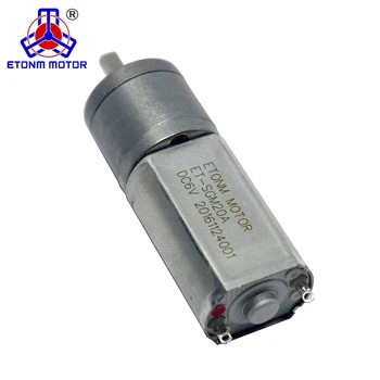 Small 12v Dc Electric Motor With Reduction Gear - Buy Electric Motor ...