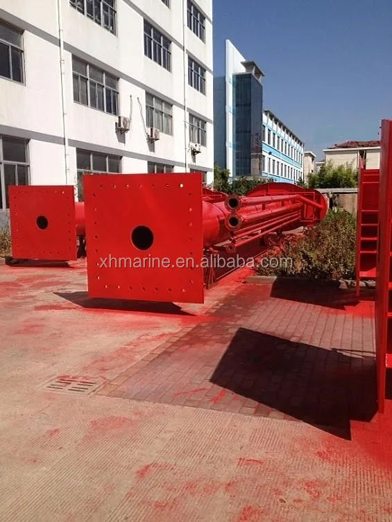 Double Layer Water Fire Monitor Tower FIFI System Monitor Tower