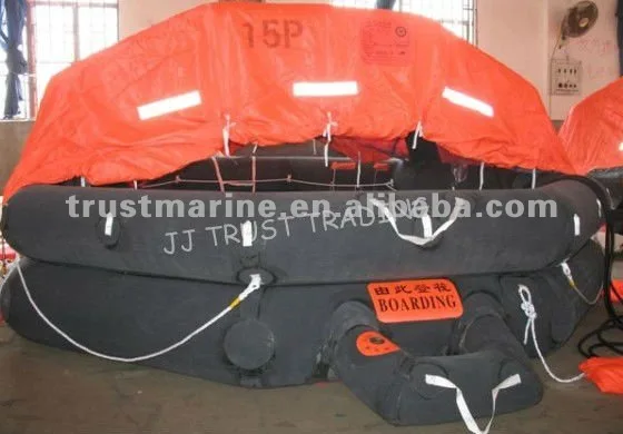 Marine 20 Persons Inflatable Life Raft For Ship Boat - Buy Solas ...