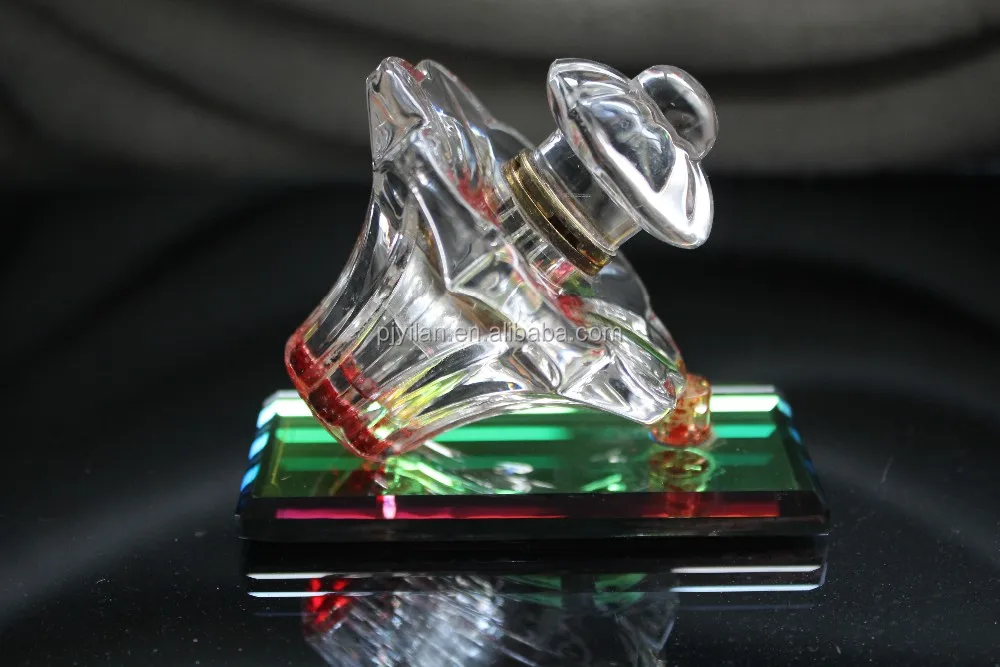 Beautiful Antique Decorative Crystal Swan Perfume Bottle Wedding Favor ...