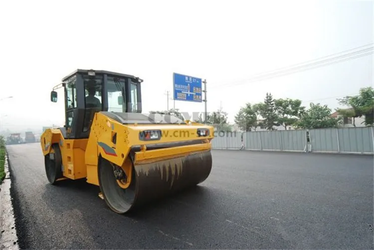 Steel Wheel Vibratory Roller 8 Ton XD81E Impact Cpmpact Road Roller for ...