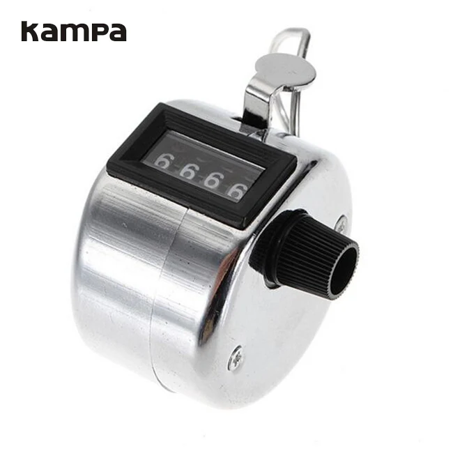 Mini Mechanical Hand Counter 4 Digit Number Manual Counting Tally ...