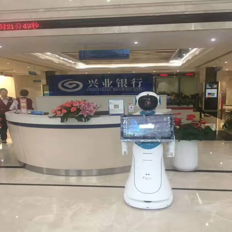 Intelligent Robot Smart Robot For Bank Lobby Manager Room Service Robot ...