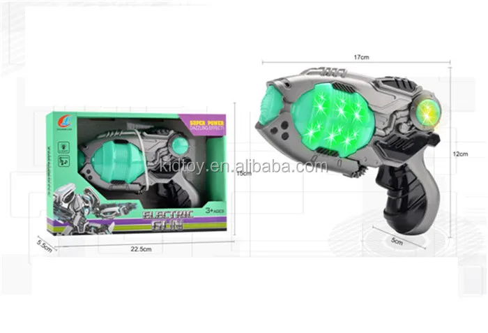 Infinity Blaster Toy Space Gun - Lights & Battery Operated