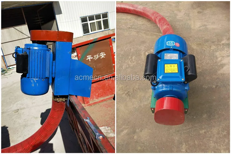 Vehicle Pneumatic Grain Conveyor Sand Suction Pump Machine For Sale ...