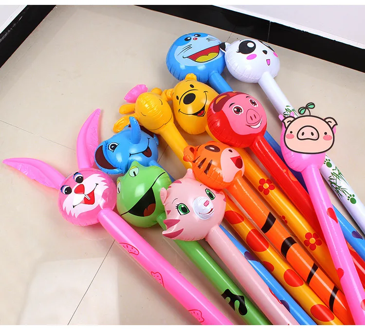 Wholesale PVC Children's Inflatable Toys - Animal Sticks