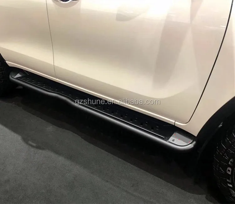 Aluminum Alloy+ Steel Side Step for Fortuner 2016-2018