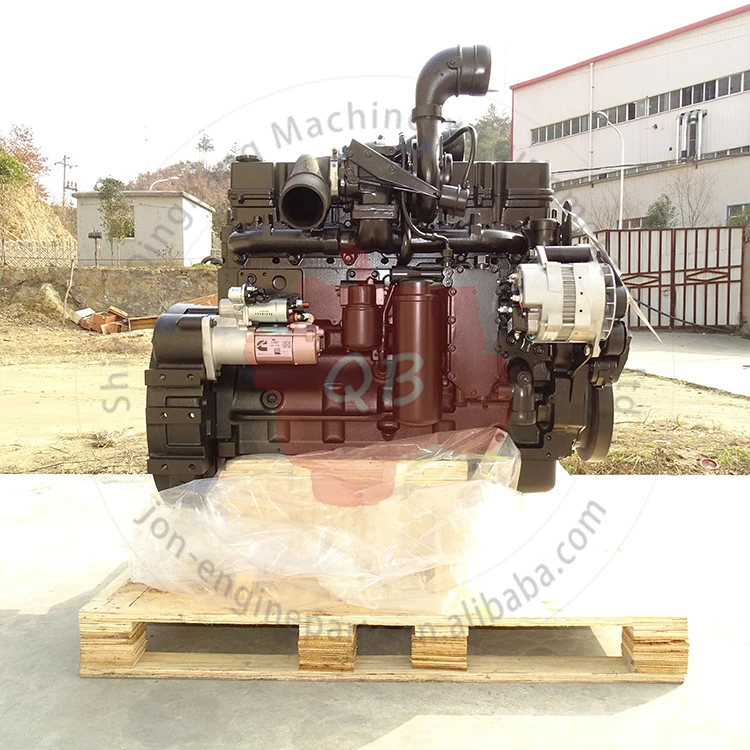 Genuine Turbocharged Diesel Engine Cummins Qsl8.9 280hp 300hp Engine ...