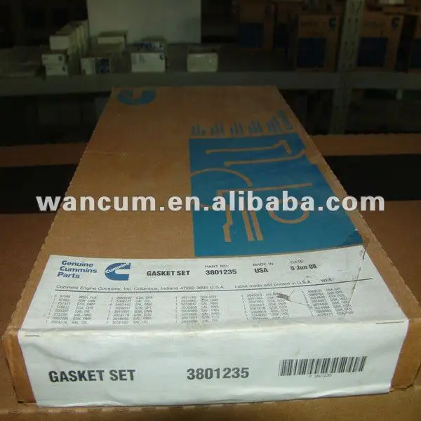 Lower Engine Gasket 3801235 For Nt855 Cummins Repair Kits - Buy Cummins ...