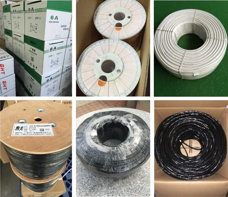 GHT RG6 Coaxial Cable - Reliable CCTV Camera System Cable