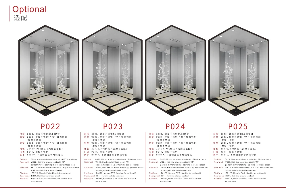 Jfuji Residential Building Lift Elevator Size 4 Person Lift Size - Buy 4 Passenger Lift Size,4 ...