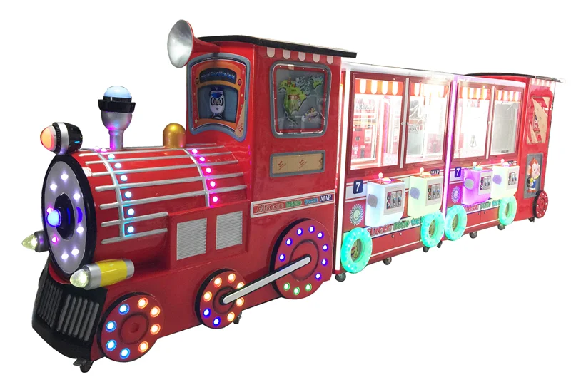 Little Train With 4 Pcs High Quality Claw Crane Machine Classical Style ...