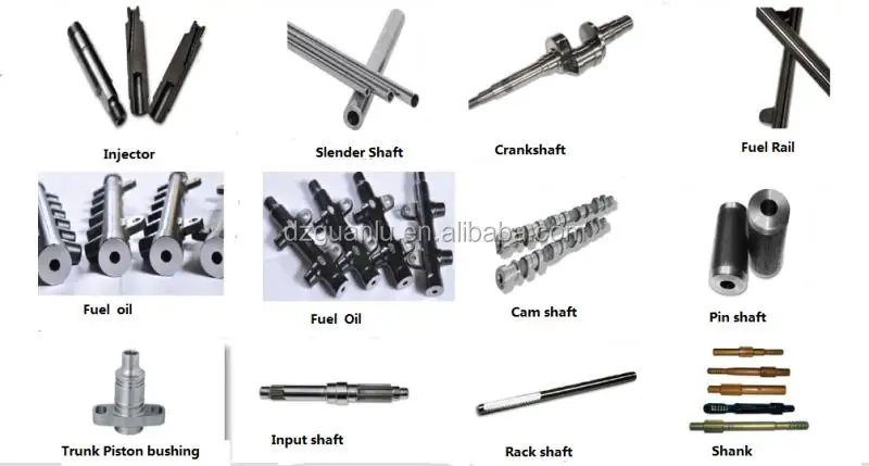 Slender Shafts Crankshaft Motor Shaft Process by Gun Drilling Machine ...