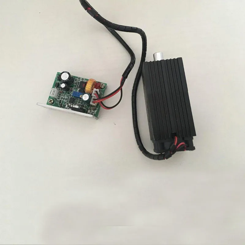 High Power Diode Laser 5.5w 5500mw Focusable Blue Laser Module 450nm With Ttl Driver For Laser ...