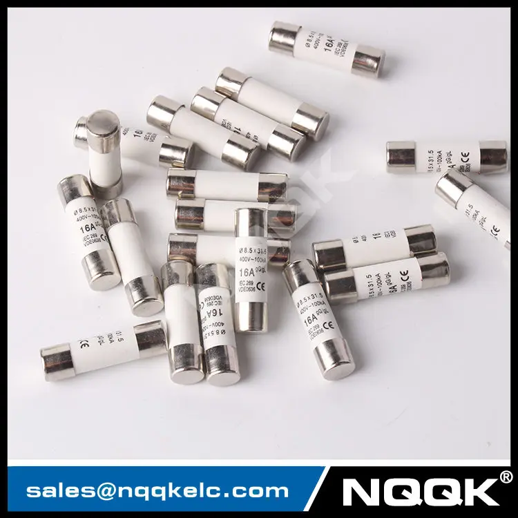 8.5x31.5 500V Ceramic Fuse - High Breaking Capacity & Safety