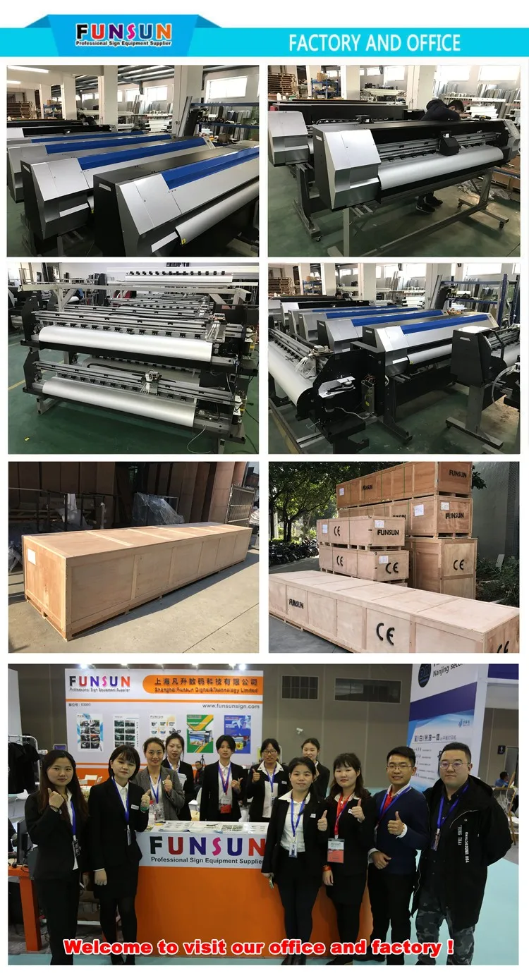 Multifunction Desktop Eco Solvent Printer 8 Color Wall Sticker Printing ...