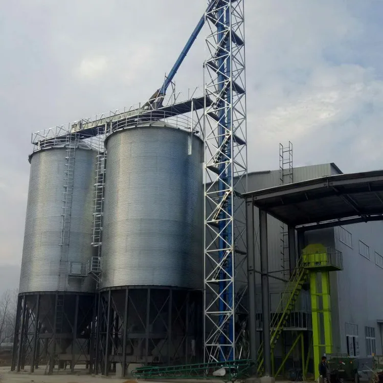 Silo de Acero Corrugado para Almacenamiento de Granos, 200 Toneladas ...