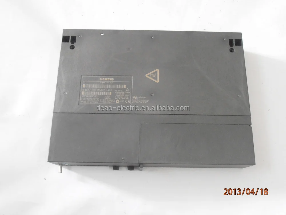 Siemens Plc Simatic S7-400 Power Supply Ps407 6es7407-0ka02-0aa0 - Buy ...