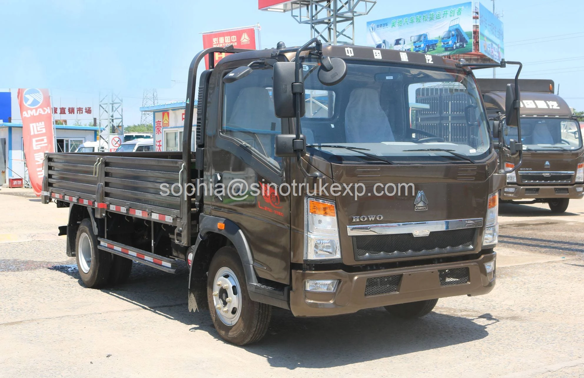 China 6wheel Mini Van Truck 4x2 Forland Light Truck