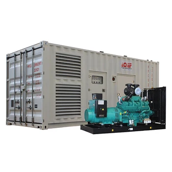 Aosif Ac 1mw Generator Container Type,Container Power Generator Genset ...