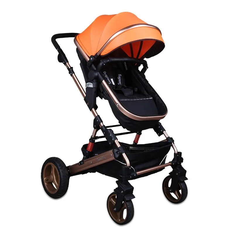 Wholesale 2016 Easy Folding Fancy Baby Stroller Baby Pram With Brake ...