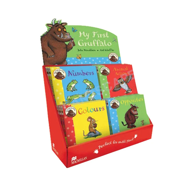 Book Store Books Counter Display / Counter Display Rack For Note Books ...