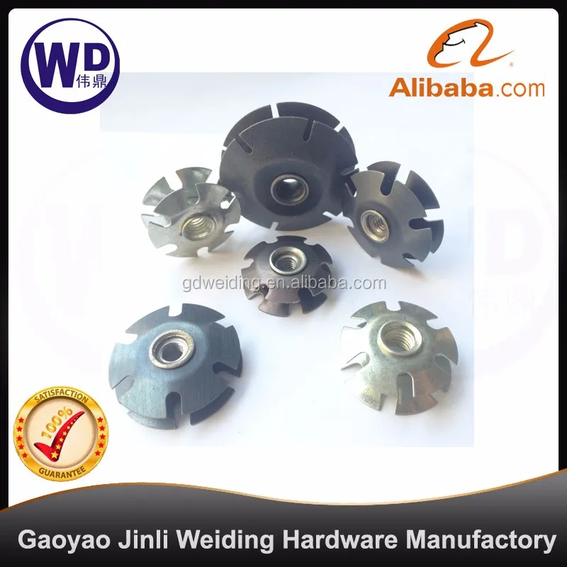 Tube Threaded Spring Insert Nut With Seat For Square Tube - Buy Spring ...