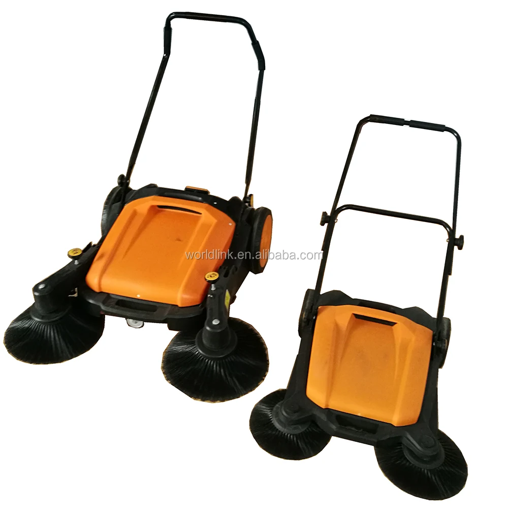 Plastic Road Sweeper Hand Push Cleaning Machine - Buy Cleaning Machine ...