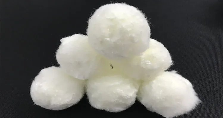 Good Elasticity Polyester Fiber Ball For Waste Water Treatment - Buy ...