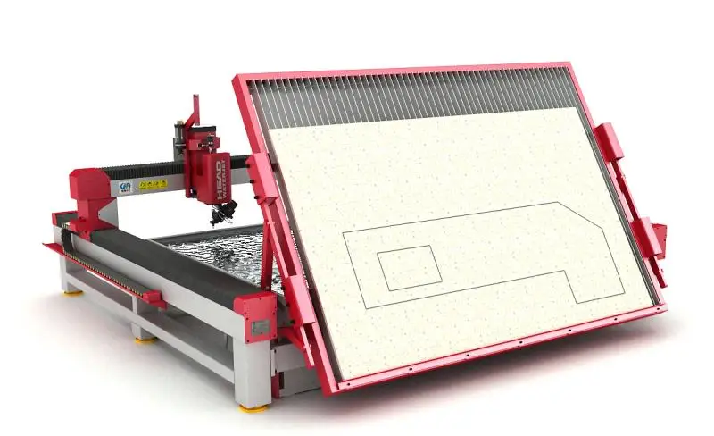 Water Jet Stone Cutter Machine Waterjet Marble Granite Cutter - Buy ...