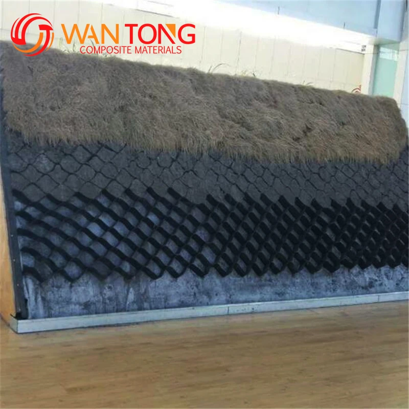 Slope Protection Plastic Hdpe Honeycomb Geocell Soil Stabilization Road ...