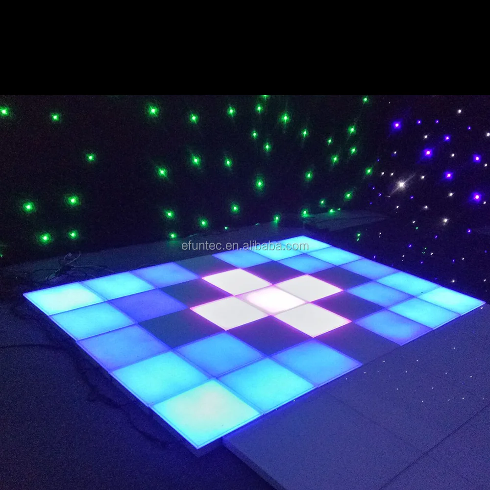Rgb 5050 Interactive Led Dance Floor Portable Led Light Up Pressure ...