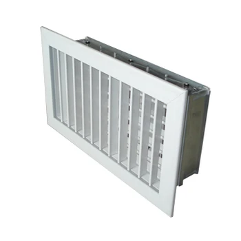 Double Blades Air Register With Motorized Damper(hvac) - Buy ...