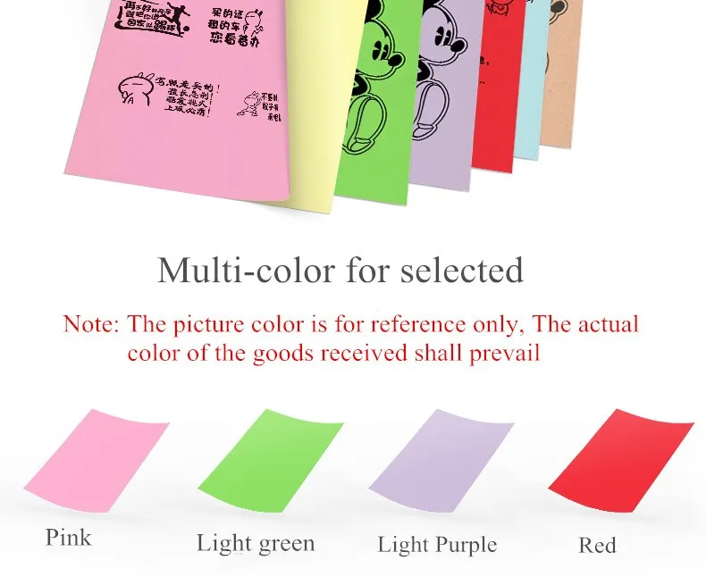 A4 Size High-quality Color Self-adhesive Sticker Paper| Alibaba.com