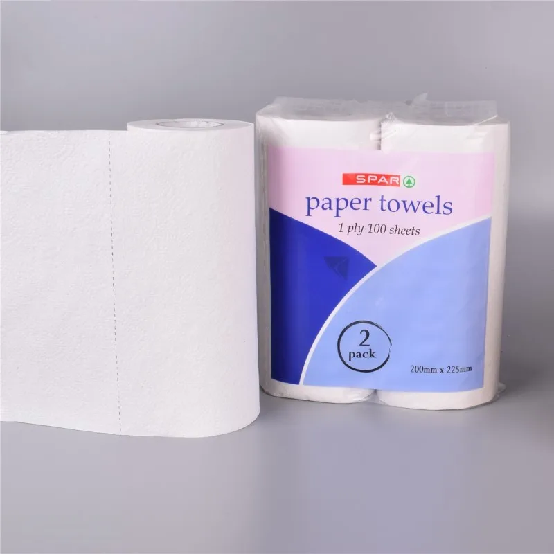 1ply Strong And Absorbent Paper Towels Roll For Kitchen And Hotel - Buy ...