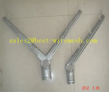 Chain Link Fence Barbed Wire Arms/galvanized Barb Wire Extension Arms ...