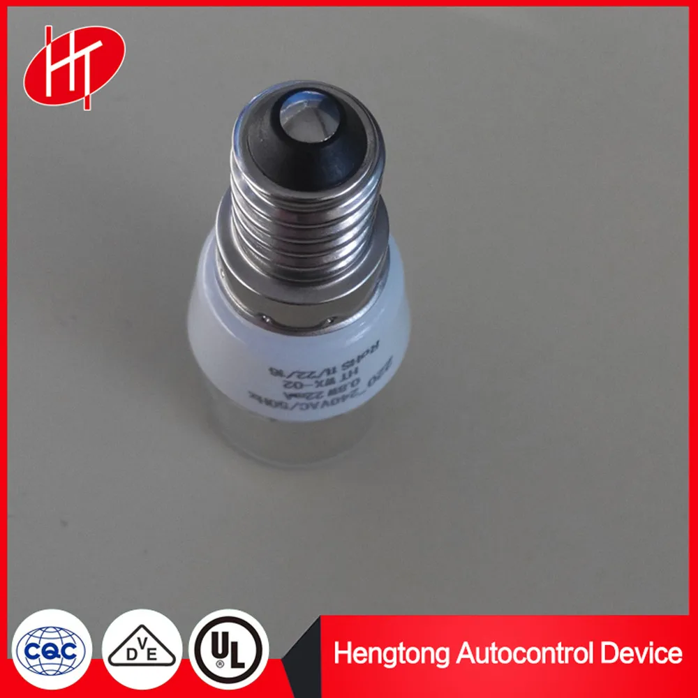 Jjht 1w T15 E14 Led Refrigerator Bulb Small Light Bulb Led Pilot Lamp ...