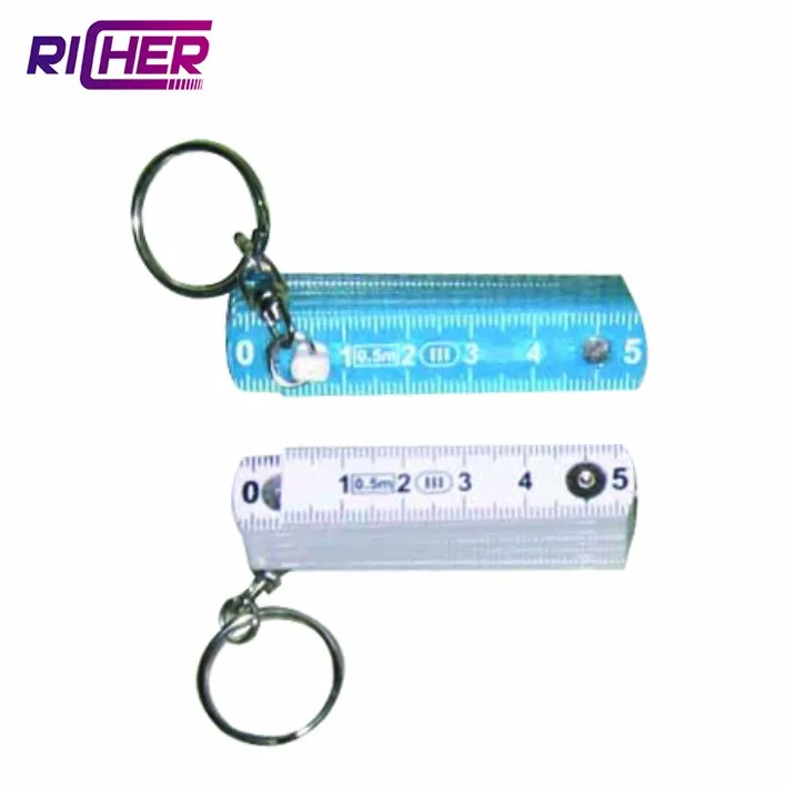 Portable Mini Size Plastic Folding Ruler with Different Color