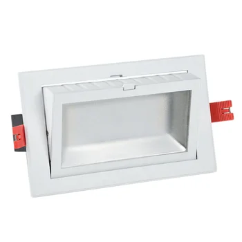 20w 28w 38w Recessed Rectangular Led Down Light/rectangle Led Downlight ...