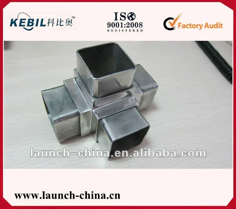 Casting 4 Way Stainless Steel Square Tube Connector 40mm - Buy Casting ...