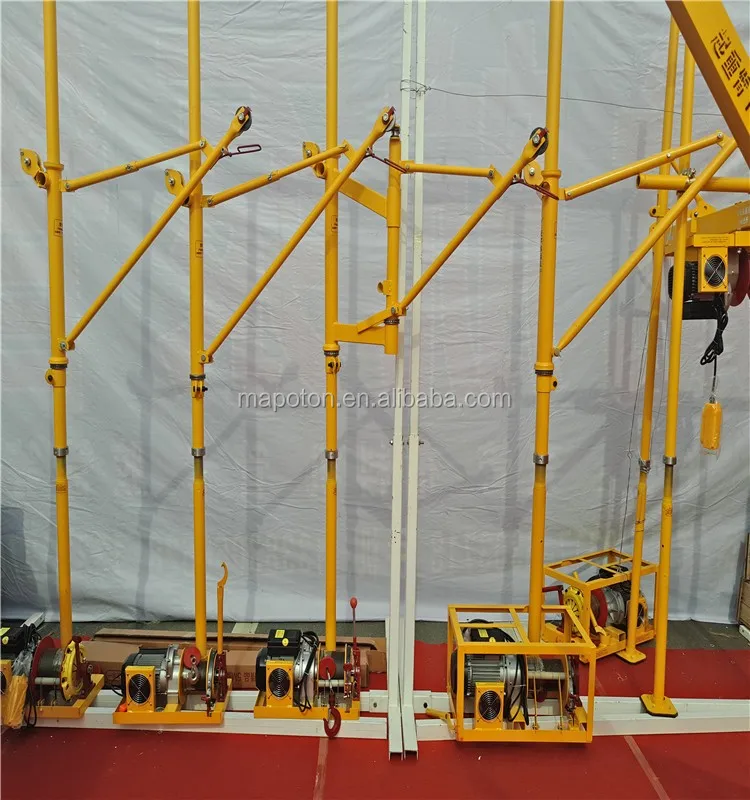 Small Transport Sand Lifting Crane for Construction Use