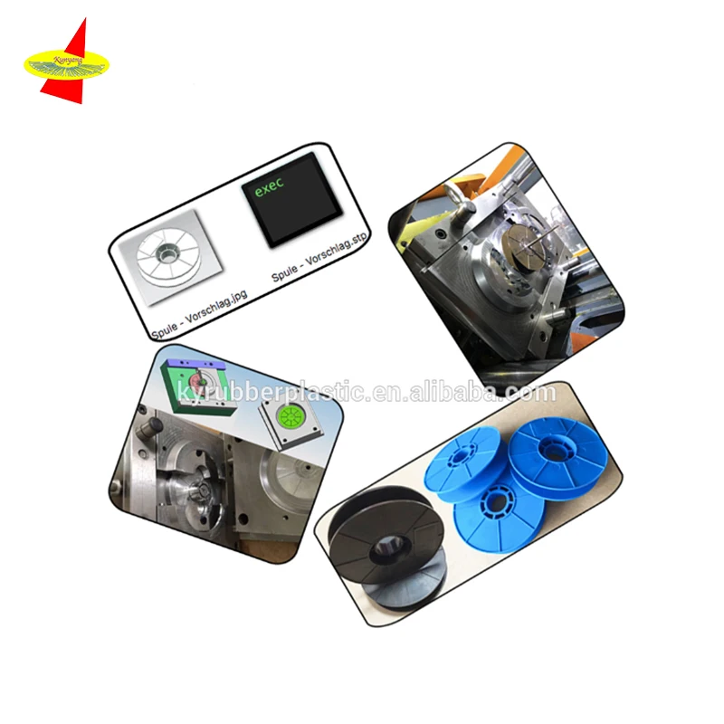 Oem Injection Molding Custom Plastic Spools Made To Order With ...